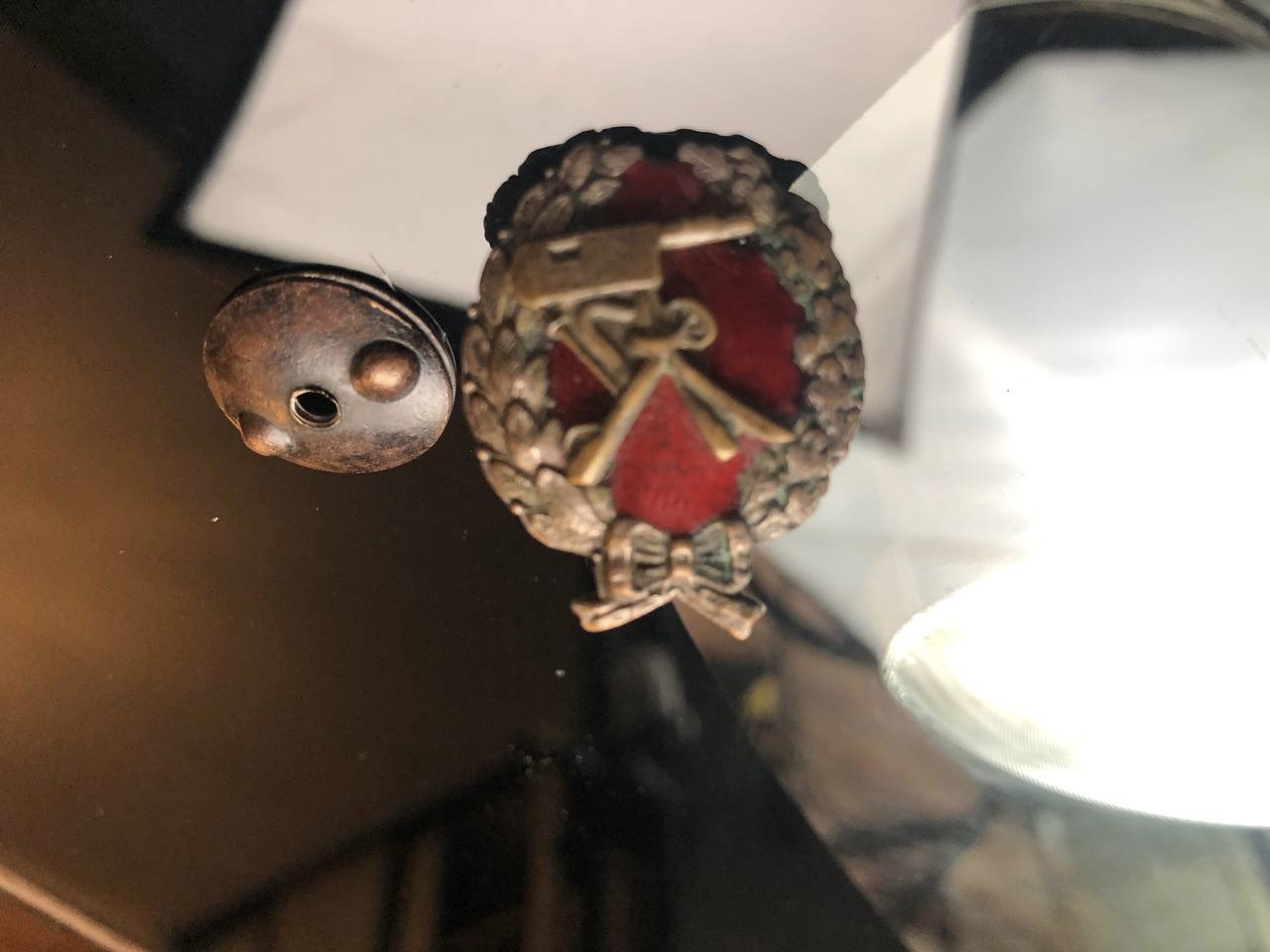 WARSTORY AUCTION - Знак командирских пулемётных курсов РККА 1918 года