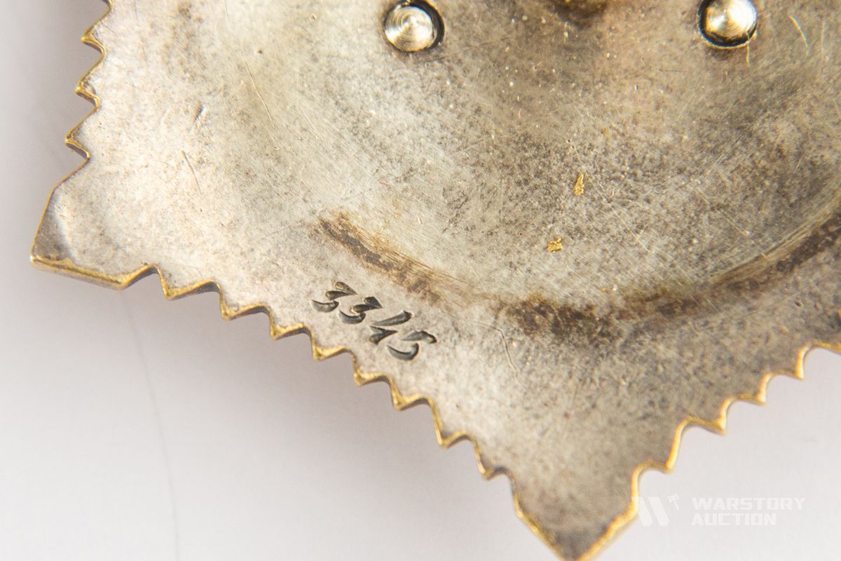 WARSTORY AUCTION - Орден Полярной звезды Монголия (серебро) III тип (1940—1941)